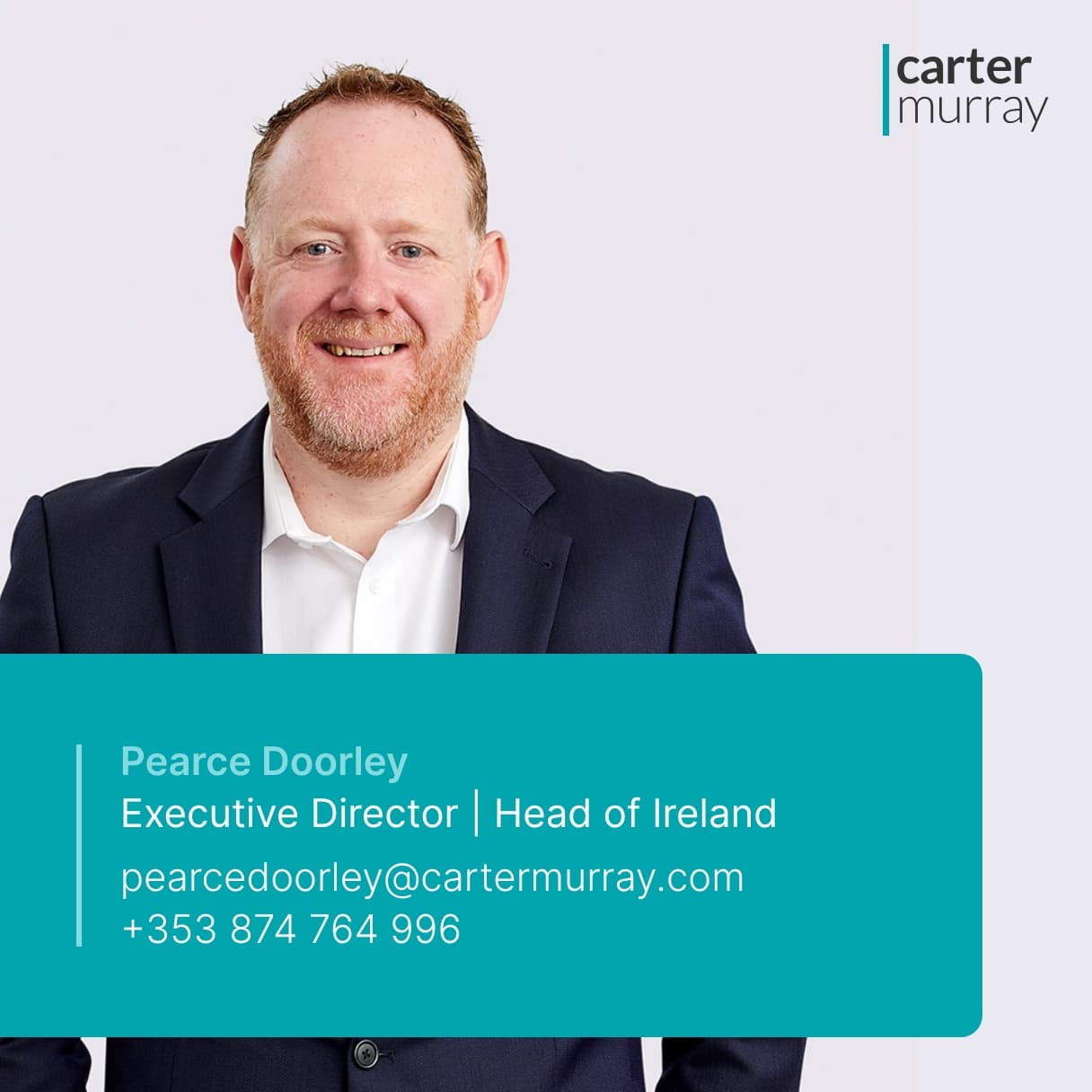 Pearce Doorley | Executive Director | Head of Ireland | Carter Murray